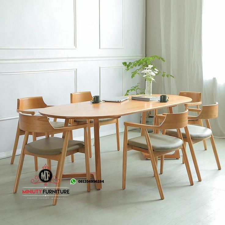 meja makan model minimalis terbaru kayu jati jepara – MINIUTY FURNITURE