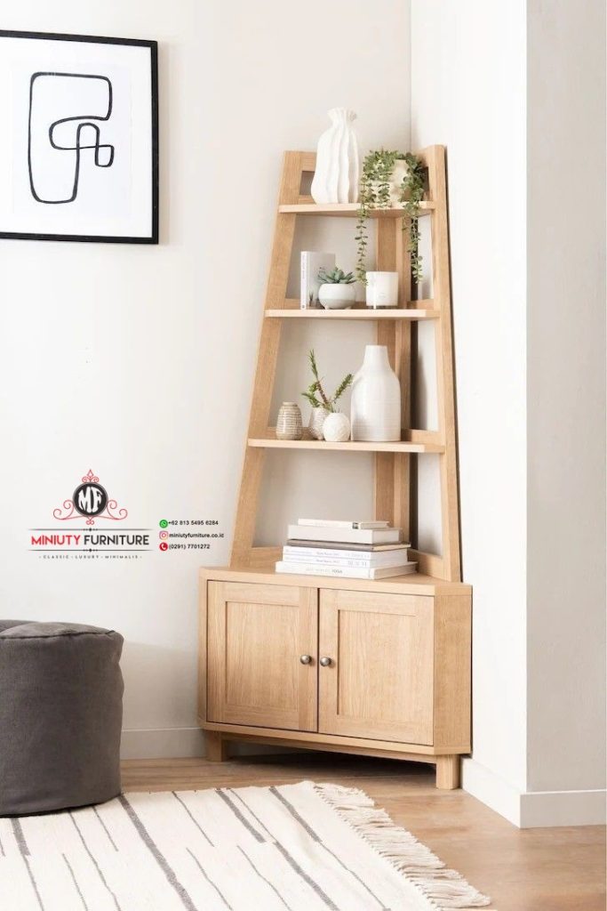 rak sudut simpel minimalis – MINIUTY FURNITURE